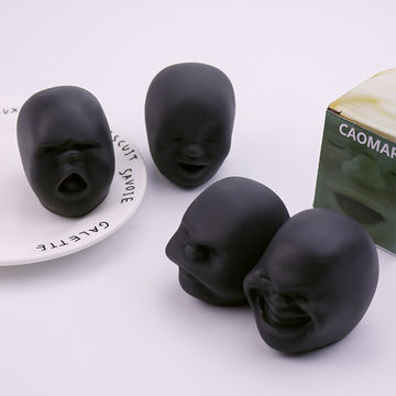 China Human Face Ball Anti-stress Ball of Japanese Design Caomaru Funny ...