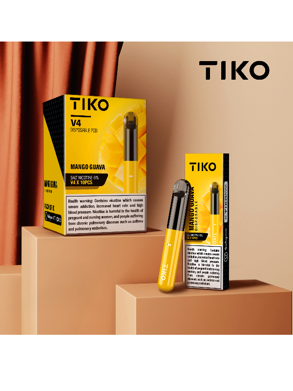 China Round Pipe Tiko 330 mAh Battery Disposable Mini Atomizer Pod on ...