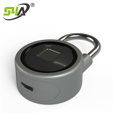 China Keyless Fingerprint Bluetooth Padlock With Mobile Phone App ...