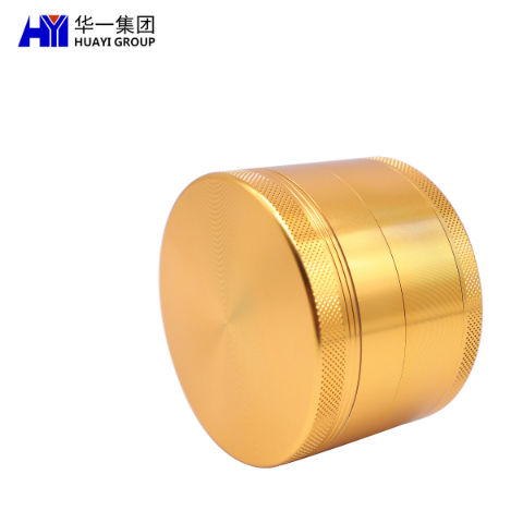 China Traditional 75mm 4 pieces ceramic black aluminum herb combo ...