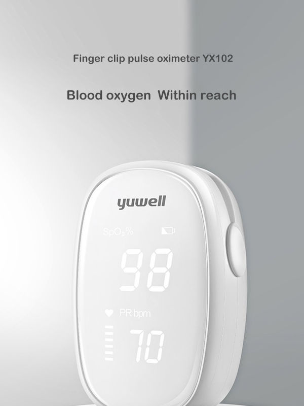 China Yuwell oximeter finger clip oxygen saturation pulse detector on ...