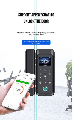 China Touch-Screen Biometric Fingerprint Keypad Door Locks For Home ...