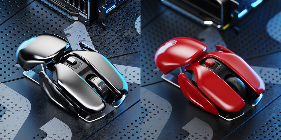 China Metal 2.4G Gaming Wireless Mouse Office Home Silent Mouse ...