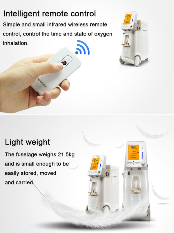 China Home portable medical oxygen generator 9F-5AW portable oxygen ...