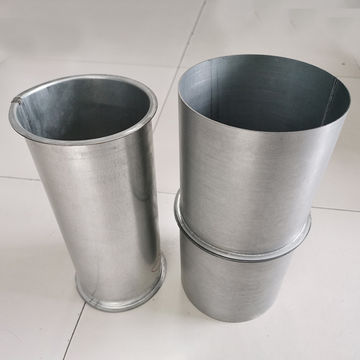 China Dust collector duct fittings round extraction pipe on Global ...