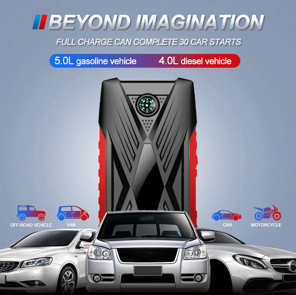 China Facotry Multifunction Car Booster 9750mAh Portable Car Jump ...