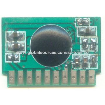 China Custom various electronic cob recordable sound module on Global ...
