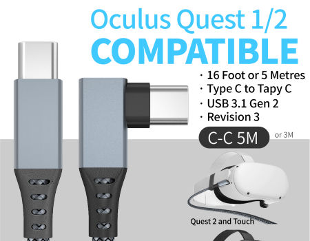 China Quest 2 Link cable,Type C to Type C Cable for Oculus PC Gaming ...