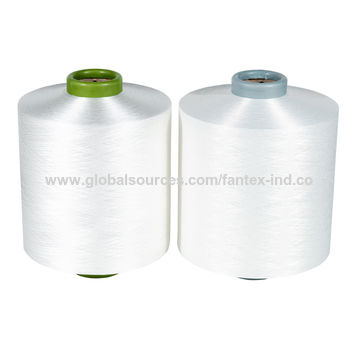China Recycled Yarn CDP DTY 300D/96F SD RW GRS CERTIFICATE raw white ...