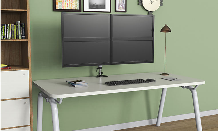 China V-Mounts Four Arms Height Adjustable Mechanical Spring LCD Desk ...
