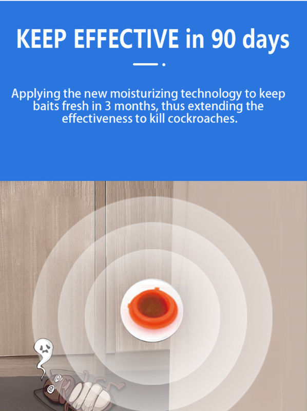 China Indoor Use Pest control Roach/Cockroach Killing Bait station on ...