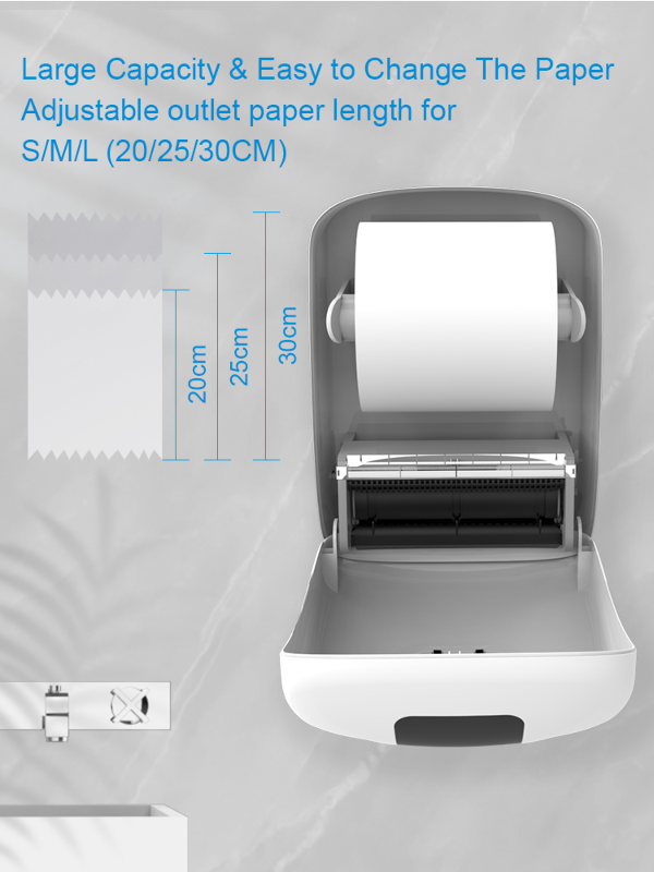 China Waterproof Automatic Sensor Towel Paper Dispenser for Bathroom on ...