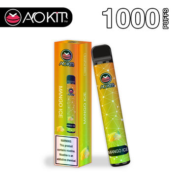 China New hot custom disposable vape Aokit 1000puffs disposable ...