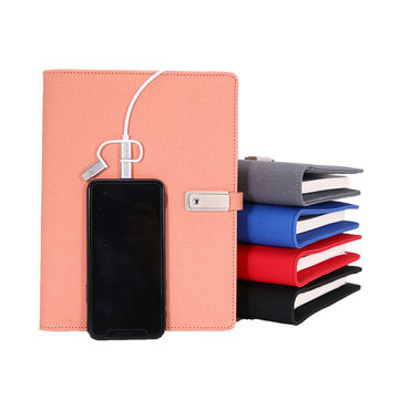 China Custom Notebook with Charging Wireless Charger, Built-in Power ...