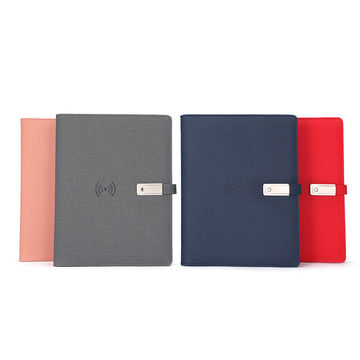 China Custom Notebook with Charging Wireless Charger, Built-in Power ...