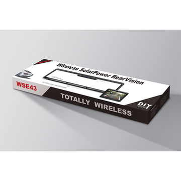 China Wireless Solar power car plate camera for car reversing aid on ...