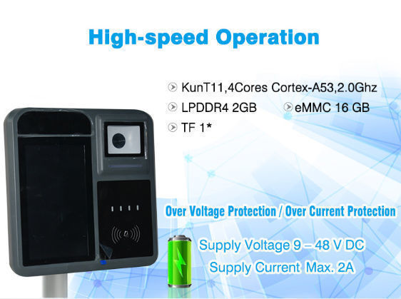 China A9.0 Automatic NFC Bus Ticket Machine Validator With QR Code P18 ...