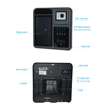 China A9.0 Automatic NFC Bus Ticket Machine Validator With QR Code P18 ...