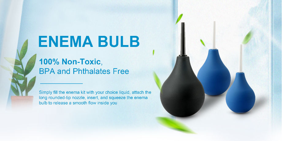 Rectum shower cleaning system, pear shaped enema, colon enema, anal ...