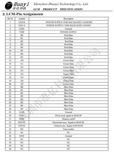 China 4.3inch lcd display lcd screen lcd panel lcm lcm pcb lcm module ...