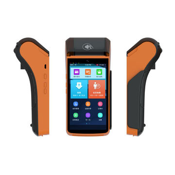 China Handheld POS Terminal Machine 5inch Display Android 7.0 NFC ...