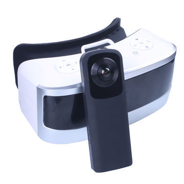 China 720 degree panoramic camera VR camera sport camera action camera ...