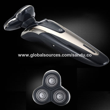 China Triple head Electric Shaver rechargeable Cordless 3 Heads Men ...