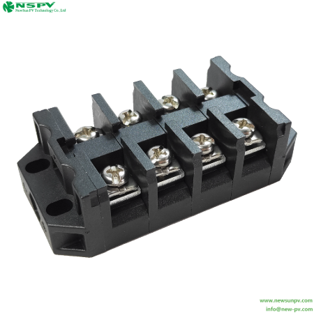 DC1000V and AC690V high current Barrier Terminal block 6P for solar ...