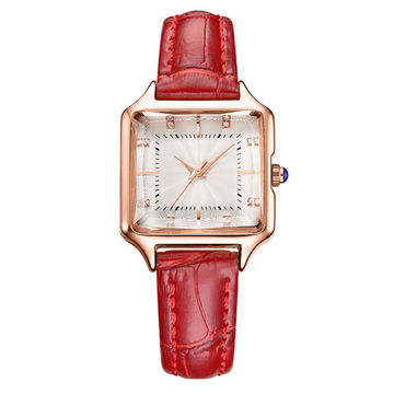China Thin and elegant square watches for ladies on Global Sources ...