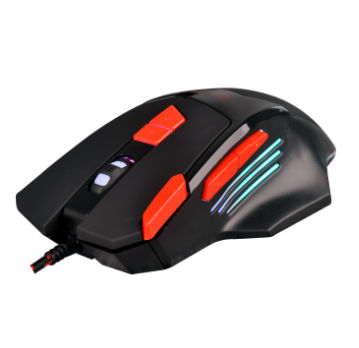 China Angular gaming mouse with up-to 3200dpi , 8 buttons with driver ...