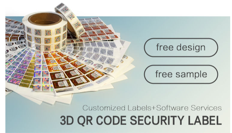 Factory wholesale custom variety QR code different serial number ...