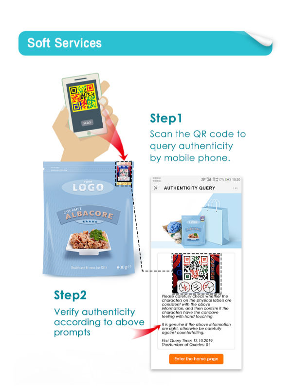 Factory wholesale custom variety QR code different serial number ...