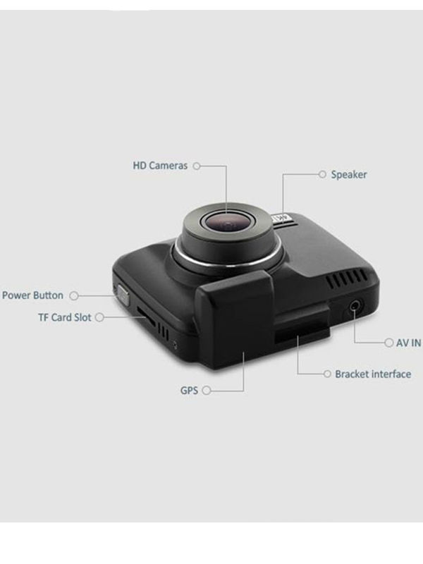 China WiFi NTK96660 4K dash cam car black box, dash cam with GPS on ...