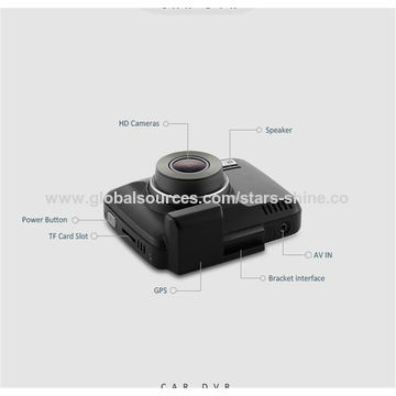 China WiFi NTK96660 4K dash cam car black box, dash cam with GPS on ...