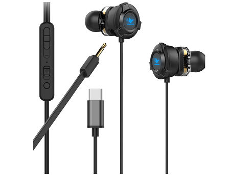 China Unique Attractive Type C Gaming In Ear Wired Earphone Noise ...