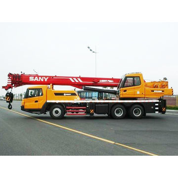 China 40 Ton Truck Crane, 4000kg Mobile Truck Crane STC400T with 59.5m ...