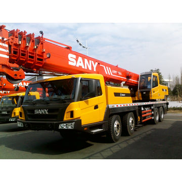 China 40 Ton Truck Crane, 4000kg Mobile Truck Crane STC400T with 59.5m ...