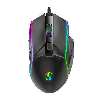 China RGB light gaming mice, With software can be programmable. Special ...