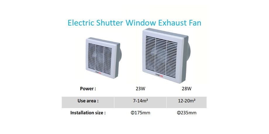 China Electric Shutter Window Exhaust Fan on Global Sources,Window ...