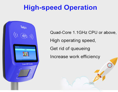China TPS530 5" Android Public Transport ETM Fare Collection Bus ...