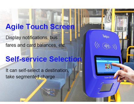 China TPS530 5" Android Public Transport ETM Fare Collection Bus ...