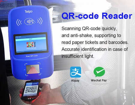 China TPS530 5" Android Public Transport ETM Fare Collection Bus ...