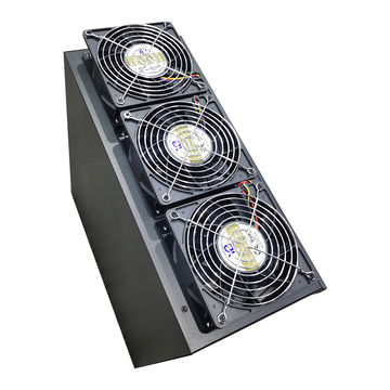 China Ethloong L2 ETH Ethereum mining rig RX580 blockchain 8 GPU miner ...