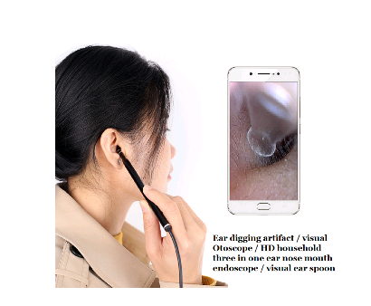 China Ear digging artifact / visual Otoscope / HD household three in ...