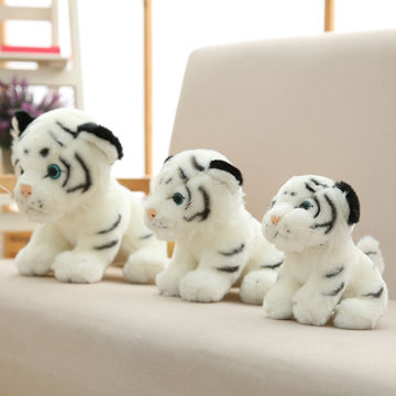 China Plush Siberian Tiger Doll Children Holiday Gift Love White Tiger ...