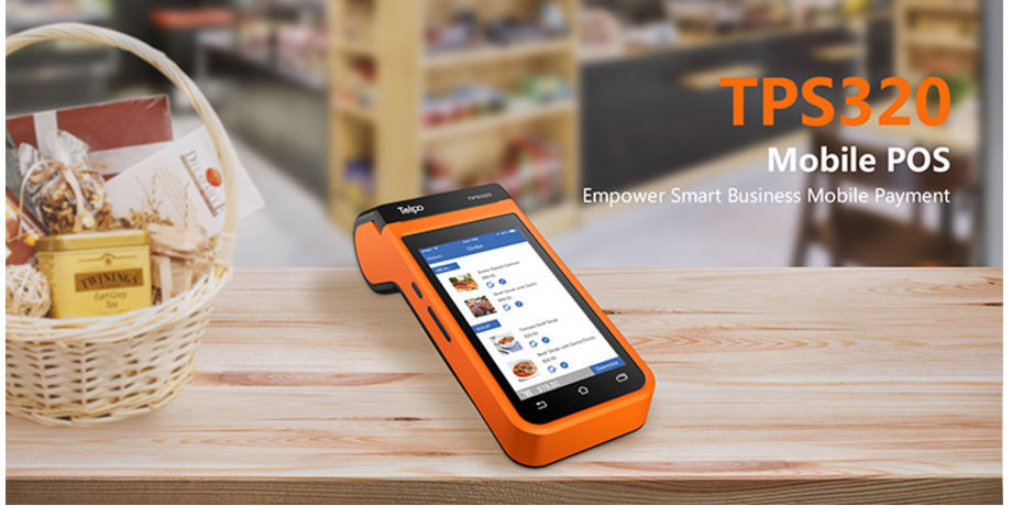 China Parking portable android pos device with printer/camera on Global ...