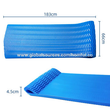 China Floating Pool Float HOMFUL Colorful Aid Solid Foam Mat Custom ...