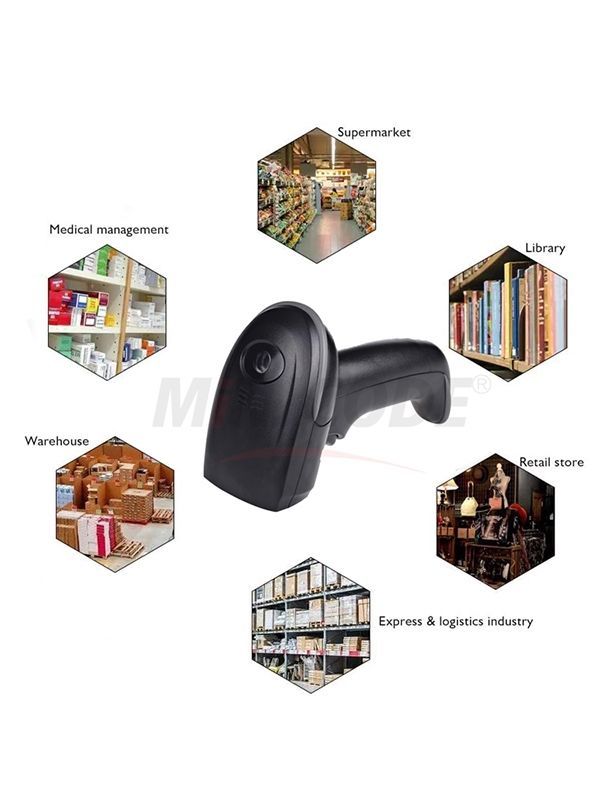 China MINJCODE Barcode Scanner, 2D Barcode Scanner USB Wired Hand-held ...