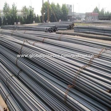China High yield reinforcement steel rebar deformed bar iron rods on ...