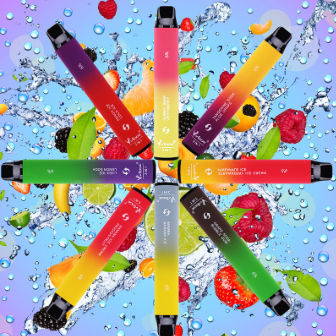 China Best Dual Flavors Disposable Vape Switch in Bottom Vidge 2 in 1 ...
